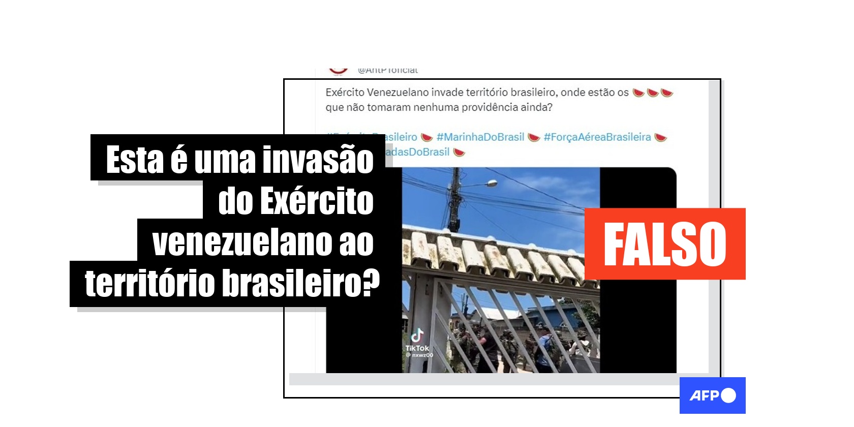 Exército venezuelano não invadiu o Brasil; vídeo mostra um treinamento ... Exército venezuelano não invadiu o Brasil; vídeo mostra um treinamento ...