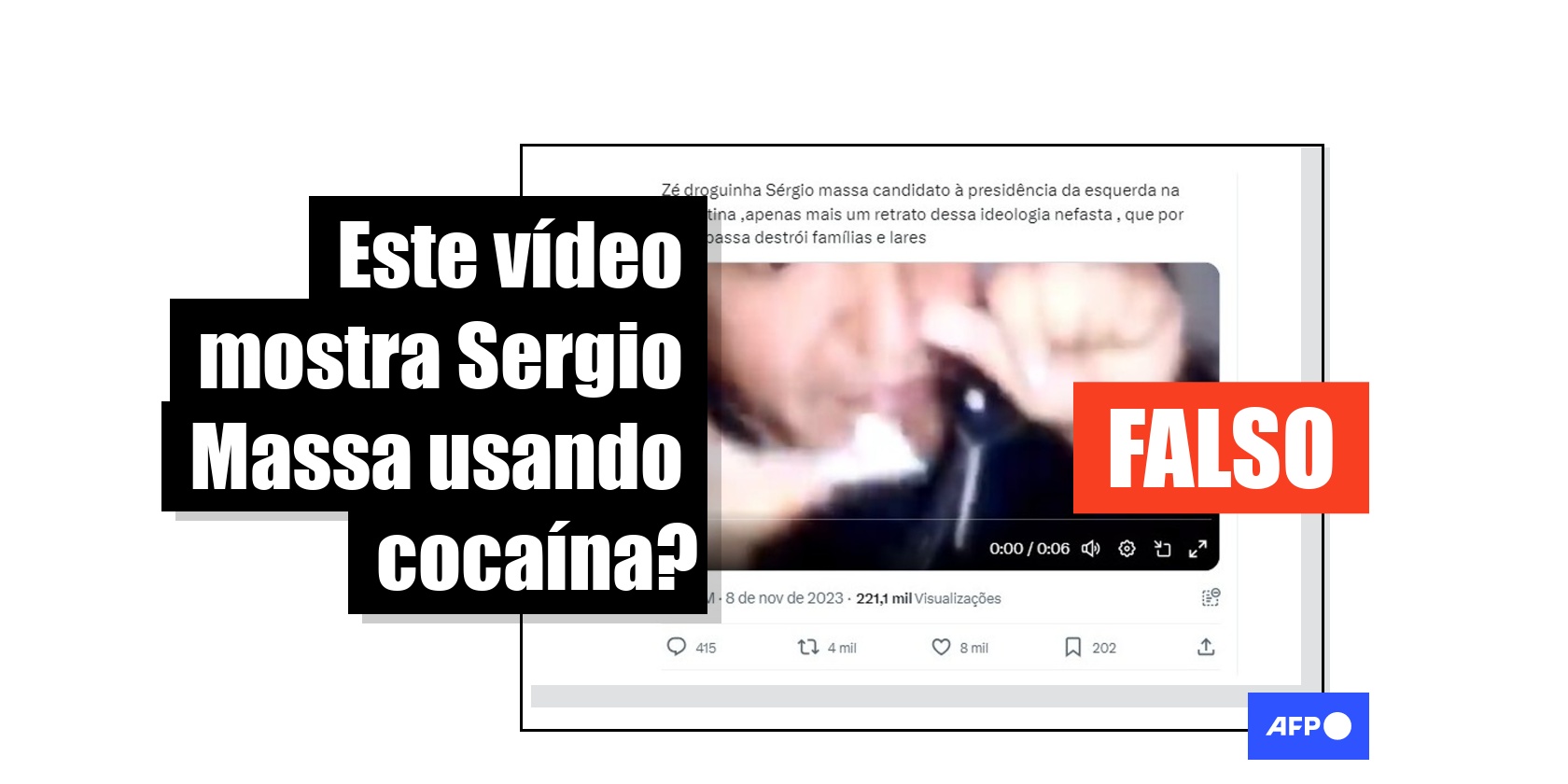 Sergio Massa não aparece consumindo cocaína em gravação; vídeo viral ...